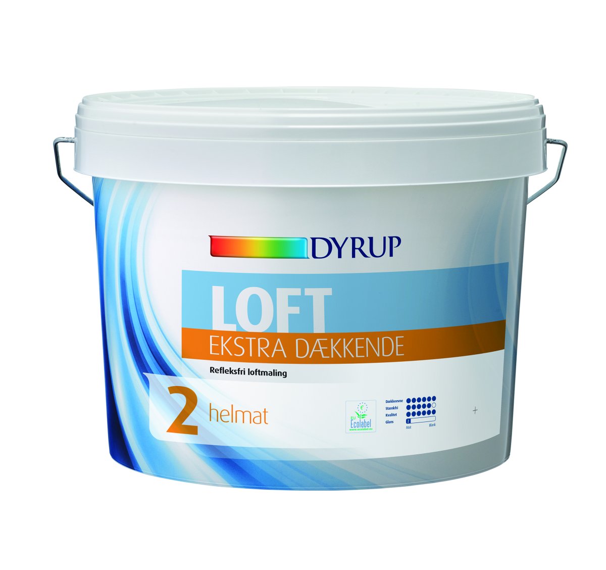 Loft eks dækk, helmat hvid 9L - Maling & Træbeskyttelse - Oksbøl ...